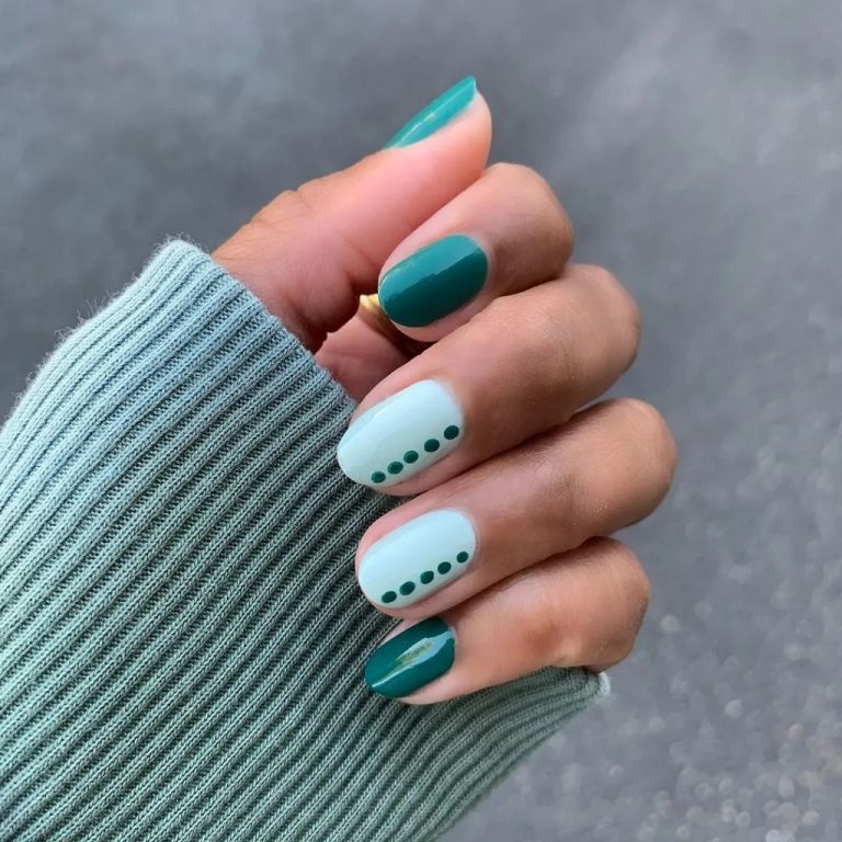 Top Trending of Mint Nail Design With OPI Gel Polish in 2021 – Olan ...